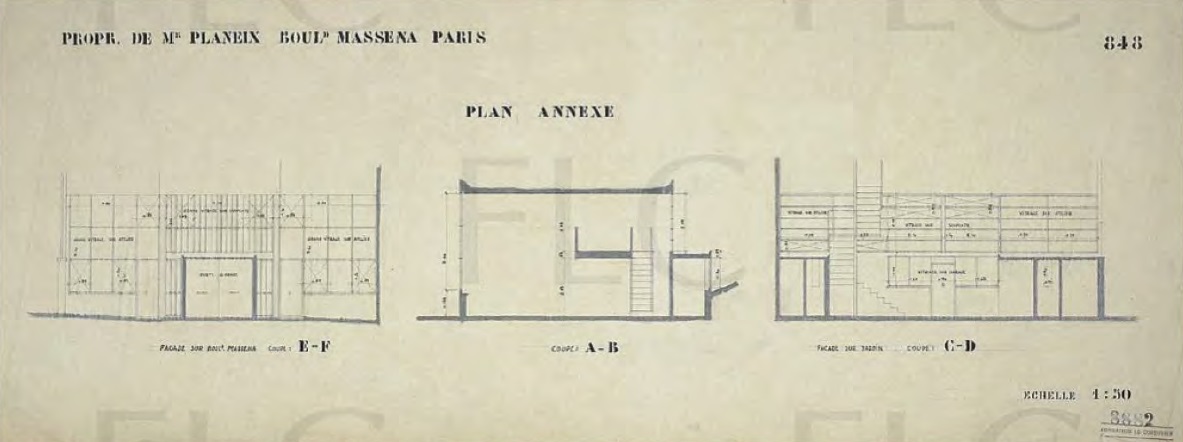 Maison Planeix planos - Tecnne | arquitectura y contextos